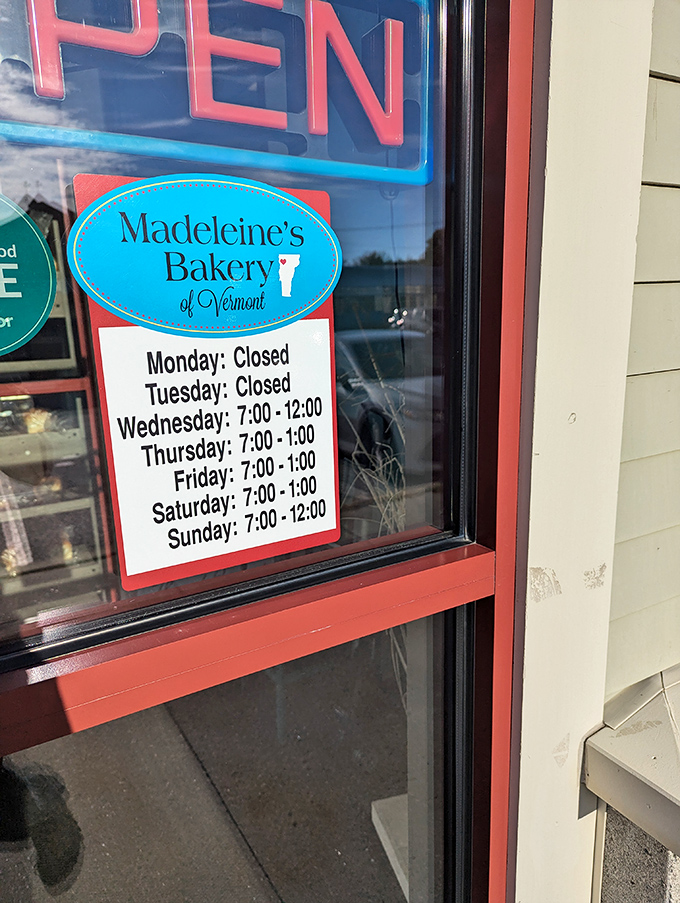 Store Hours: The most important information in town&mdash;when you can get your hands on Madeleine's legendary baked goods.