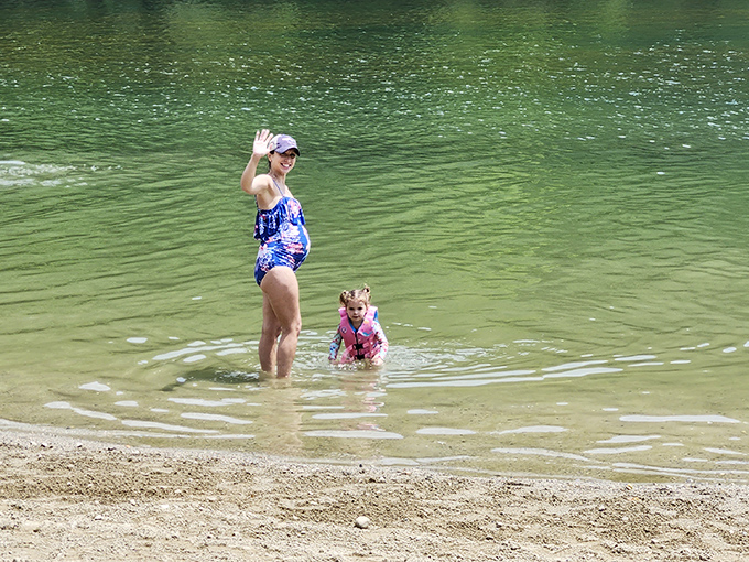 Cool, clear waters provide the perfect refreshment on hot summer days, creating childhood memories that last far longer than sunburns.