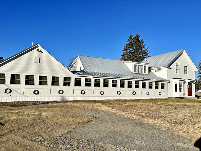 Classic New England architecture housing decidedly unclassic food, proving that great things come in traditional packages.
