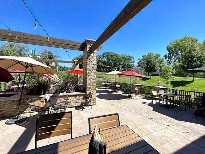 This outdoor patio transforms Minnesota summers into the perfect excuse for another round of appetizers.