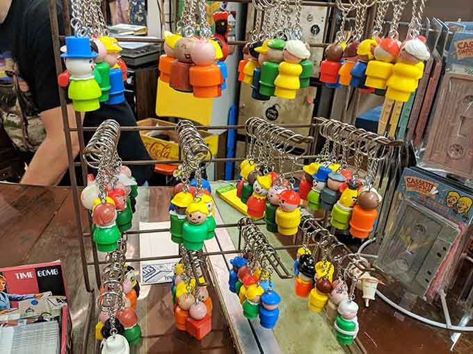 Fisher-Price keychains prove that nostalgia comes in pocket-sized portions, perfect for carrying childhood memories wherever you go today.