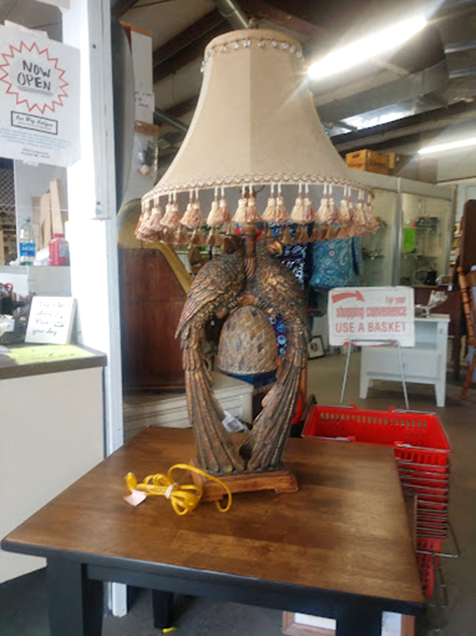 This unique owl lamp proves that yesterday's design quirks make today's most interesting conversation pieces.