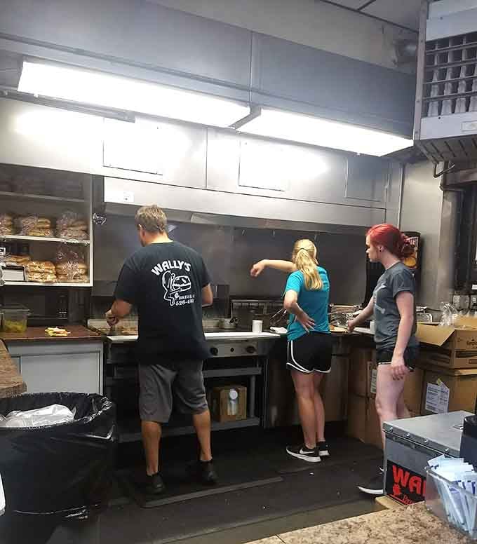 Behind every great burger is a dedicated team working their magic, turning simple ingredients into memorable meals.