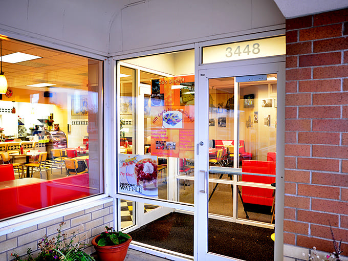 That welcoming entrance beckons hungry travelers with promises of comfort food and retro charm, and it absolutely delivers on both fronts every single time.