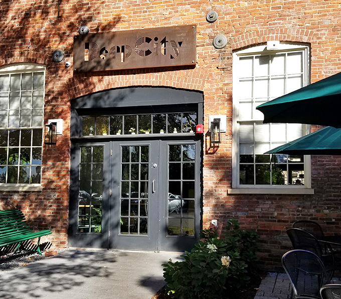 The entrance beckons like a friend's warm invitation &ndash; step through these doors and leave ordinary dining experiences behind.