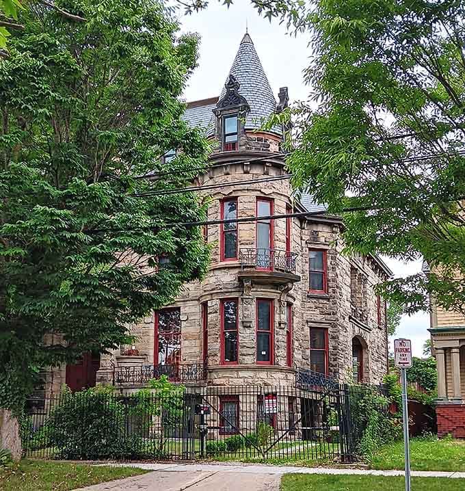 The castle's turrets and stonework prove that going big or going home was the only acceptable Victorian building philosophy.
