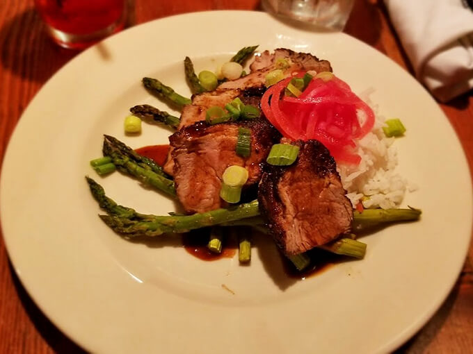 A plate that's music to your taste buds. This pork tenderloin is the headliner of flavor town.