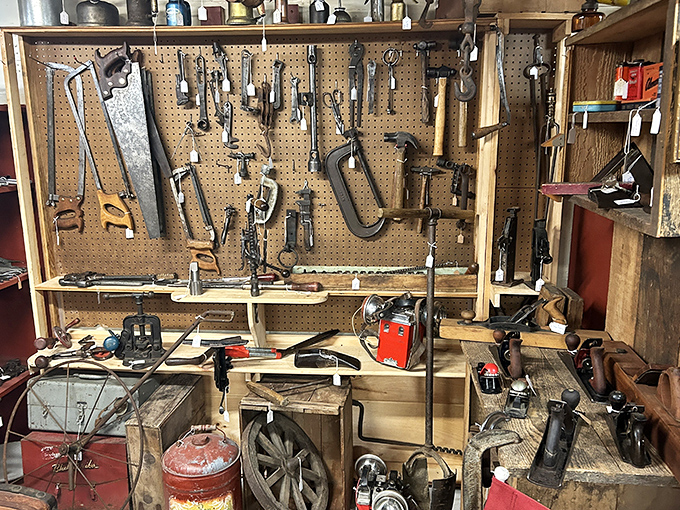 A workshop frozen in time &ndash; these tools built America before planned obsolescence was even a concept.