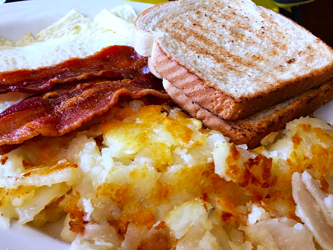 The breakfast of champions... and everyone else! This plate is a morning medley that hits all the right notes. Encore, please!
