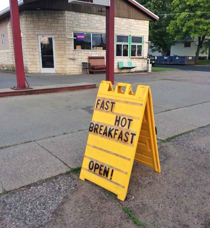 When you see this sign, you know you've arrived at Goodview's taco treasure.
