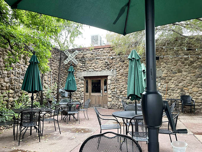 More patio perfection for those who believe the best meals happen under open skies with good company nearby.