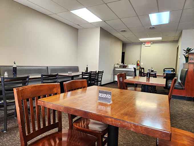 Multiple dining areas ensure there's room for everyone who makes the pilgrimage to this South Minneapolis breakfast destination.