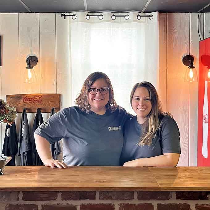 The friendly faces behind the counter represent the kind of genuine hospitality that keeps customers coming back for generations.