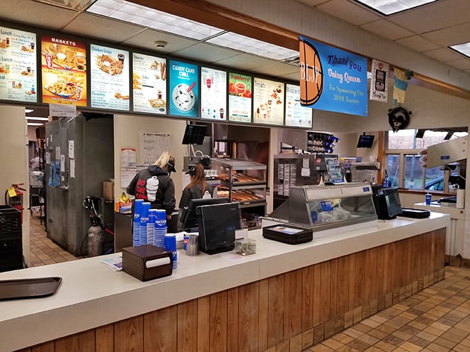 The local Dairy Queen isn't just for Blizzards &ndash; it's a community institution where staff know most customers by name and order preference.