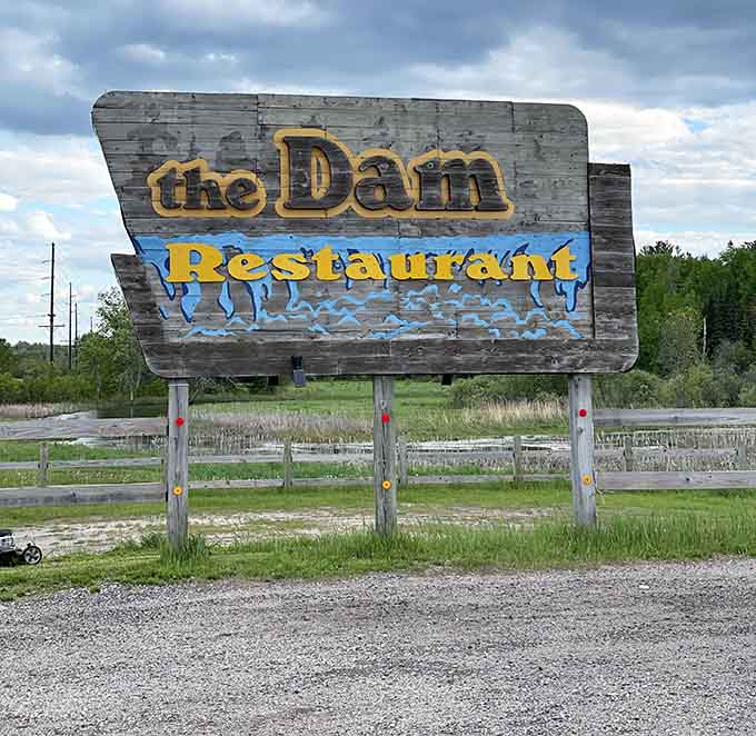 The roadside sign might be weathered, but it points the way to some of the finest walleye the Midwest has to offer.