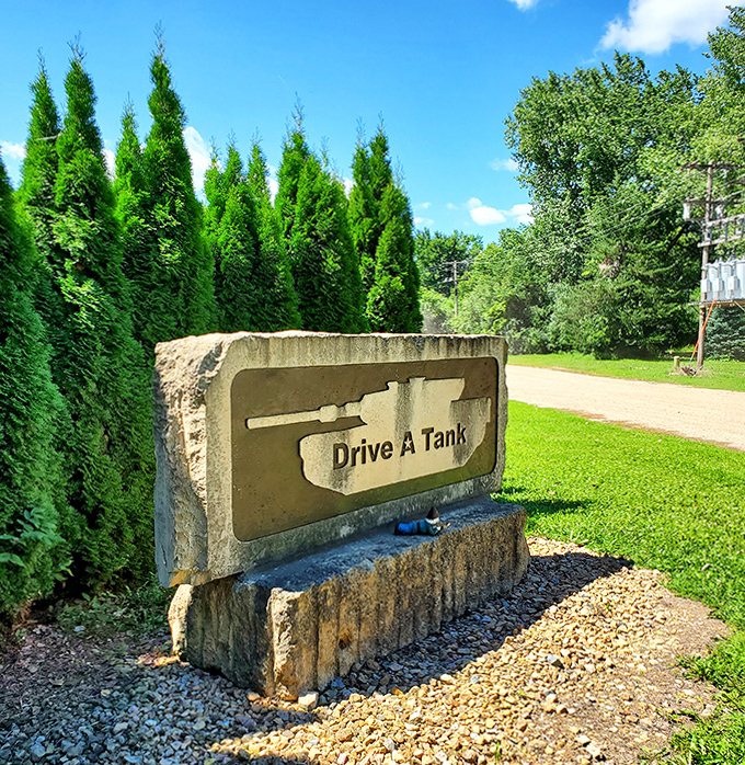 Welcome to adventure: The entrance sign promises exactly what it delivers &ndash; an experience unlike any other in the Midwest.