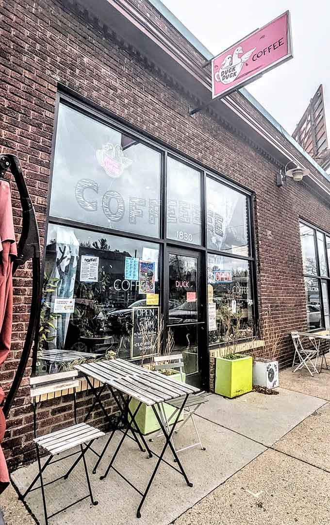 Those outdoor seats are prime real estate for people-watching, cookie-eating, and pretending you're in a charming European caf&eacute; instead of Minneapolis.