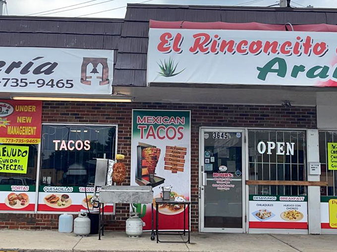 Unassuming on the outside, flavor explosion on the inside. This little taqueria proves you should never judge a book by its cover&mdash;or a restaurant by its storefront!