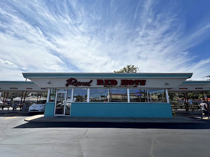 Wide View Behold, the palace of comfort cuisine! With its retro charm and promise of deliciousness, Rand Red Hots isn't just a restaurant, it's a local legend.