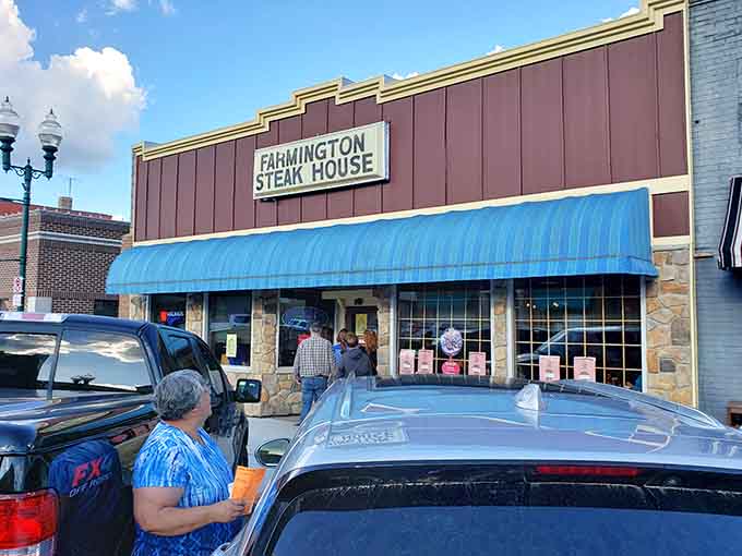 The exterior may look modest, but inside awaits what many consider the Midwest's most exceptional gyro experience.