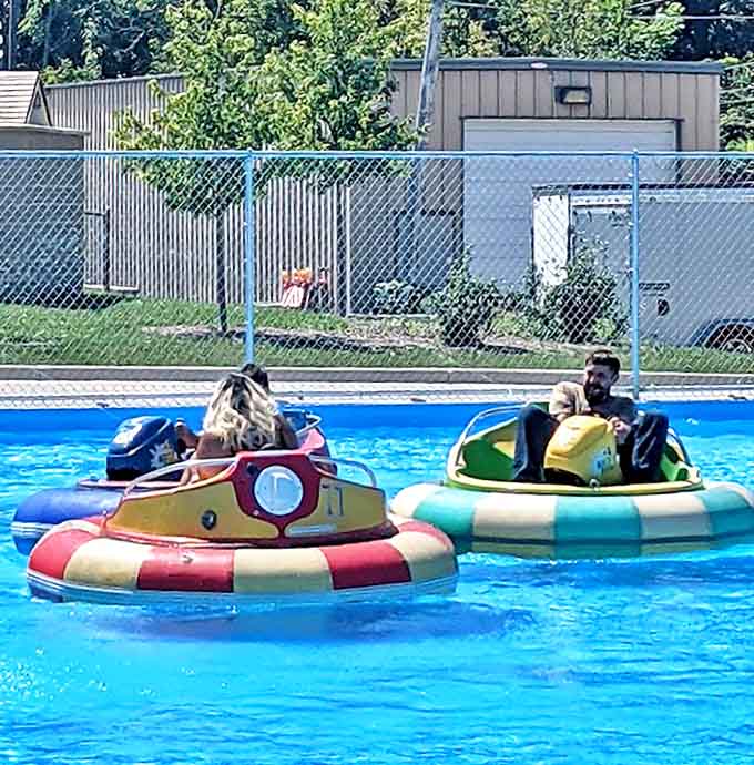 Bumper boats combine the joy of dodgems with the refreshing splash of water &ndash; perfect for cooling heated competitions on summer days.