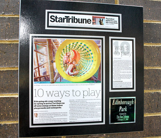 The Star Tribune recognized Edinborough Park as a top indoor play destination&mdash;local validation for what Minnesota parents already knew.