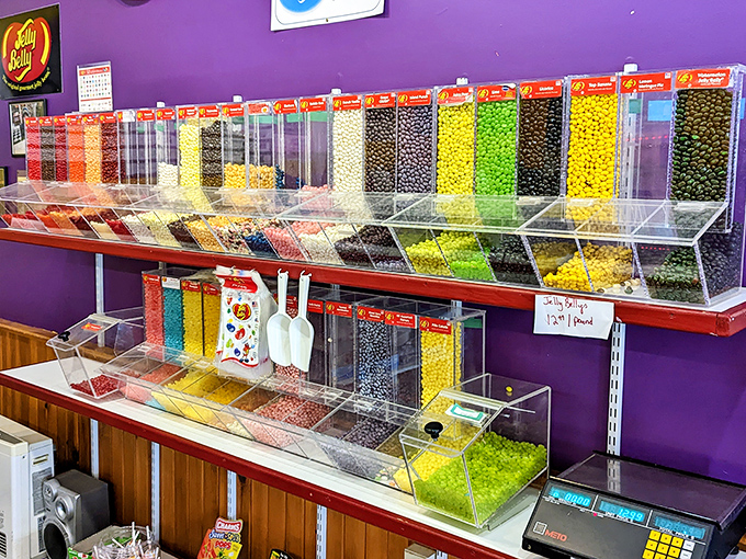 Jelly Beans: A technicolor army of flavor soldiers standing at attention, ready to deploy happiness one bean at a time.