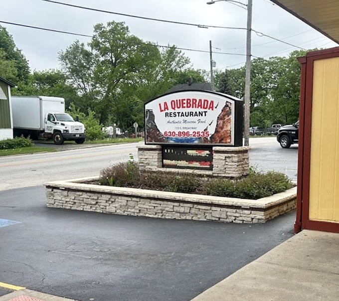That roadside sign might be simple, but it marks the location of some seriously impressive seafood that rivals anything you'd find coastside.