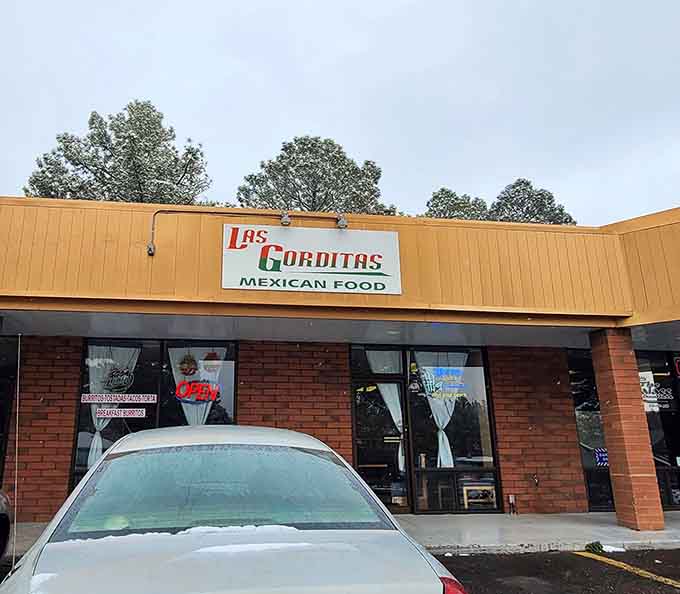 From the outside, Las Gorditas looks like any other strip mall restaurant, which is exactly why it's such a delightful surprise once you taste the food.