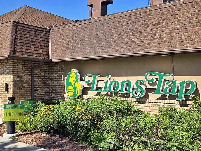 The exterior view showing the building that houses all this burger magic, unassuming and perfect, exactly as it should be for a place that lets its food do the talking.