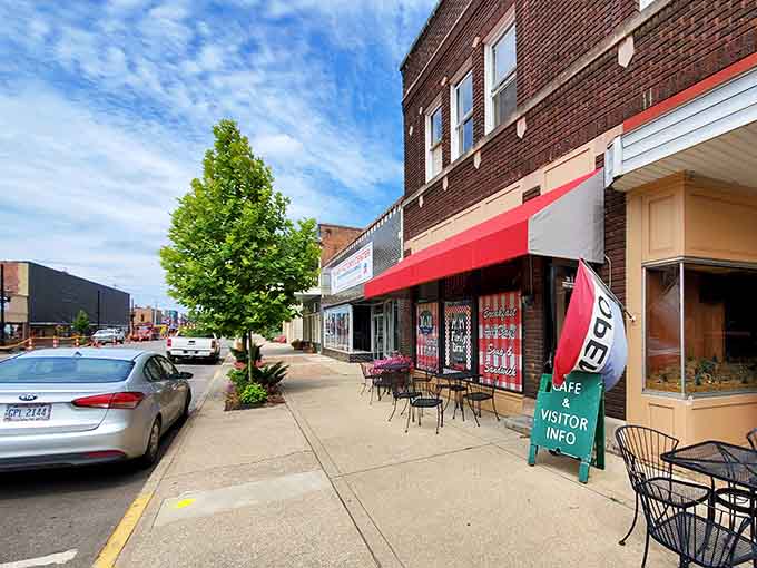 Downtown Logan's Main Street charm provides the perfect setting for this beloved breakfast destination that locals treasure.