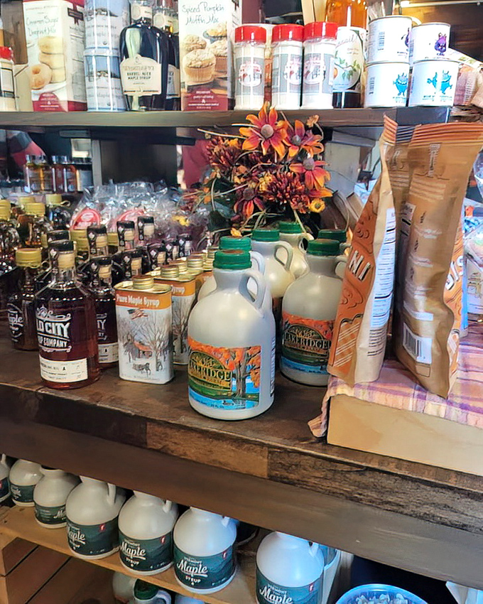 Vermont's liquid gold &ndash; maple syrup in every grade and variety, ready to transform your pancakes from ordinary to extraordinary.