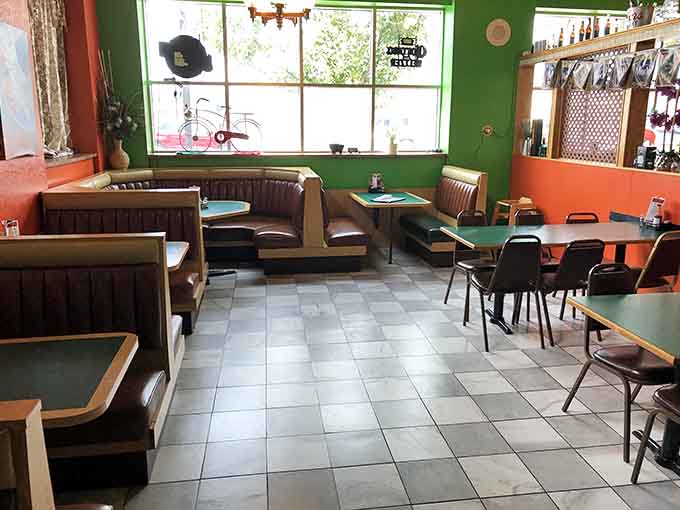 The spacious dining room welcomes everyone from solo diners to large groups, all united in their appreciation for properly made Mexican food.