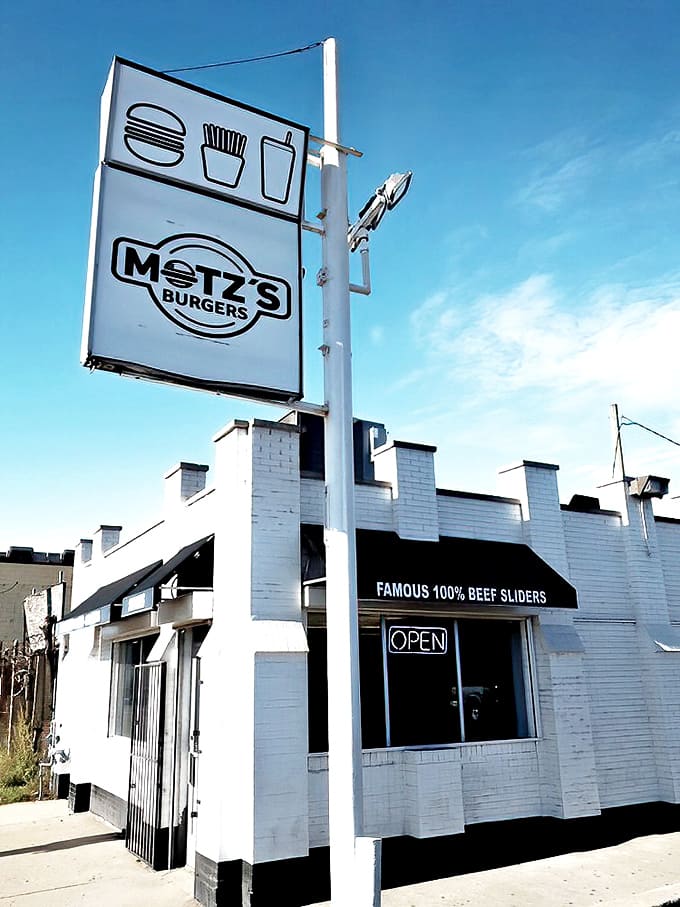 The corner spot that launched a thousand cravings, Motz's exterior belies the extraordinary flavor experience waiting just inside those doors.