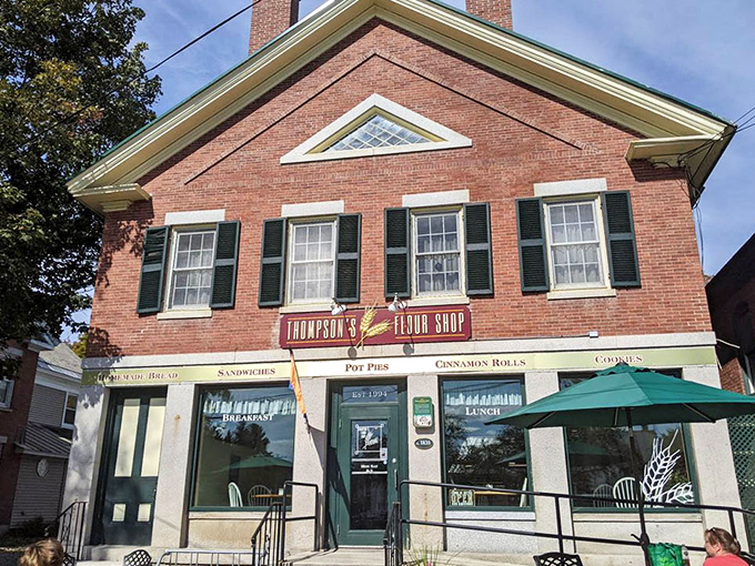 Thompson's welcoming fa&ccedil;ade promises more than just food &ndash; it offers a slice of Vermont life where tradition and quality still reign supreme.