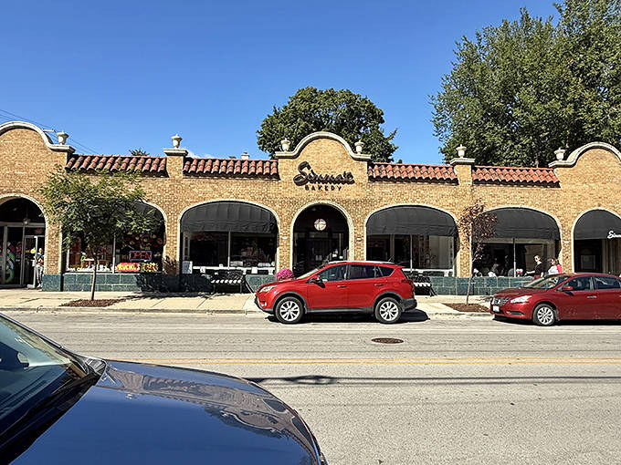 The exterior of Mrs. Yoder's Kitchen may be modest, but the packed parking lot tells the real story &ndash; this is where people who know good food come to eat.