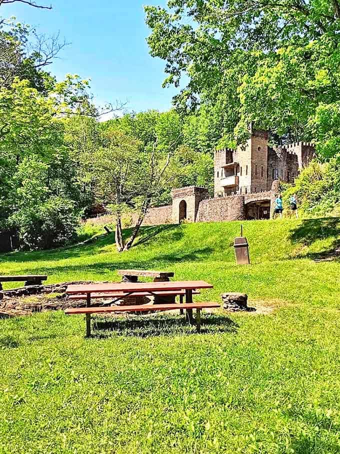 Picnic grounds with a view fit for nobility &ndash; where modern families can feast without worrying about invading armies or the plague.