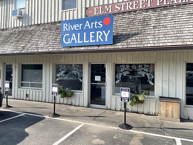 River Arts Gallery showcases local talent &ndash; because in Damariscotta, creativity flows as naturally as the tides.