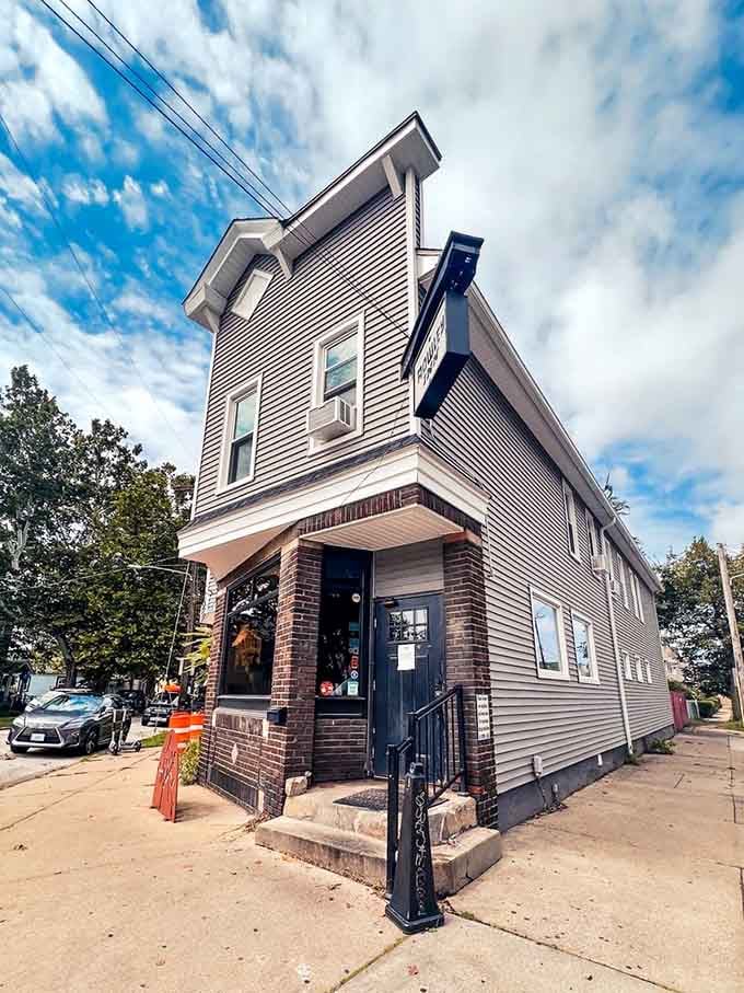 The building's character reflects Tremont's authentic neighborhood vibe, where culinary treasures hide in the most unexpected places.