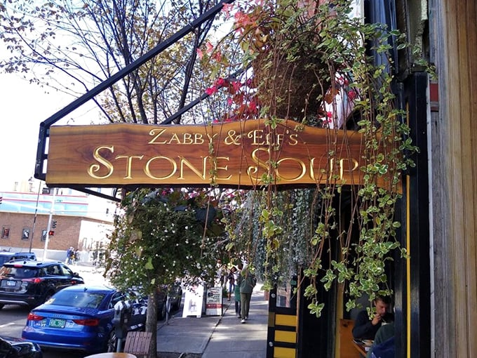 The wooden sign hanging above College Street doesn't just mark a restaurant &ndash; it signals a Burlington institution where food is made with genuine care.