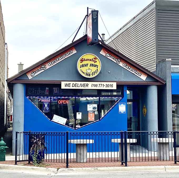 The whole package comes together in this view, showing a restaurant that knows exactly what it is and does it exceptionally well.