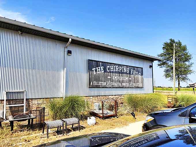 The exterior view showcases the surprising scale of this treasure trove, where Wisconsin's past waits patiently for new admirers.