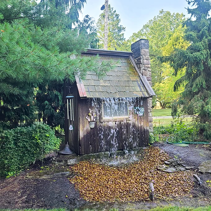 The Watershed offers what expensive therapy promises: the soothing sound of water erasing your to-do list worries.