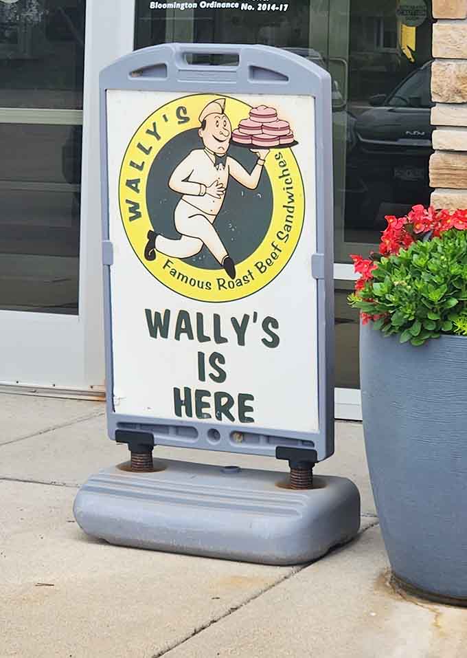 When you see this sign, you know you've arrived at roast beef paradise, where sandwiches are serious business.