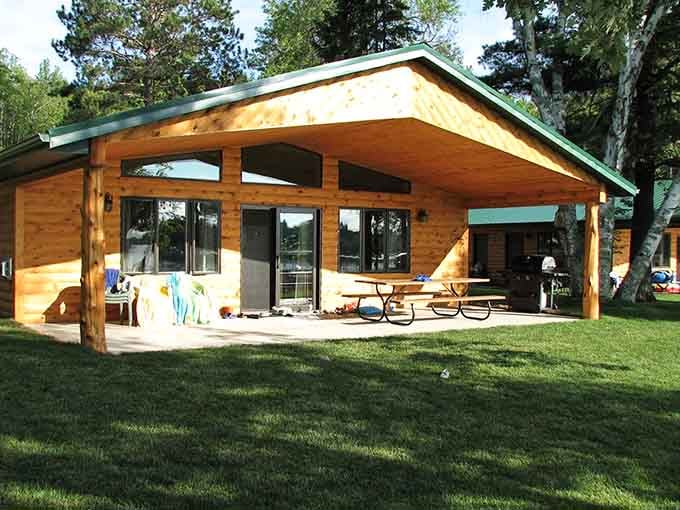 These cabins sit ready to welcome families seeking that perfect combination of outdoor adventure and indoor coziness that defines Minnesota lake country living.