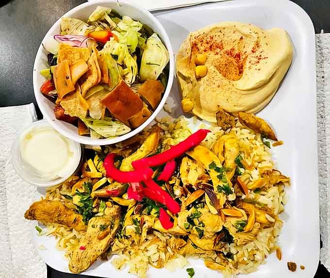 Chicken shawarma that makes you question why you ever settled for lesser versions &ndash; tender, aromatic, and perfectly spiced.