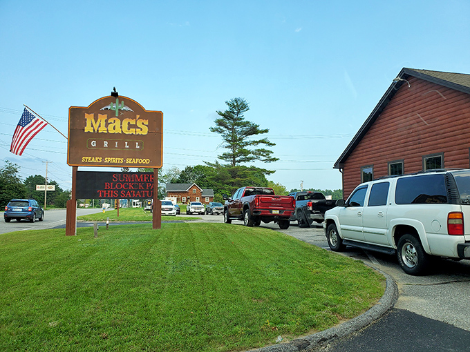 The unassuming exterior and classic sign might not scream "culinary destination," but locals know that true greatness often comes in humble packages.