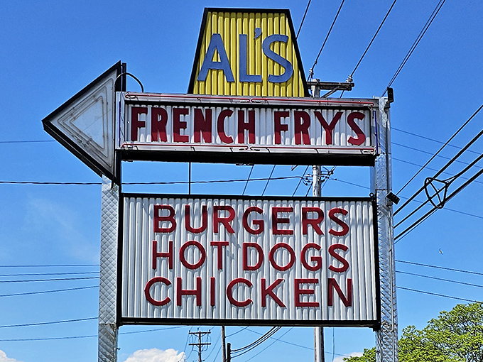 More than just a sign &ndash; it's a beacon of hope for anyone craving authentic diner fare in Vermont.