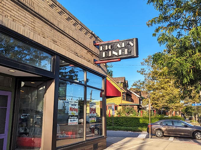 The roadside sign promises exactly what awaits inside: unpretentious seafood excellence. In Maine, the best places don't need fancy advertising.