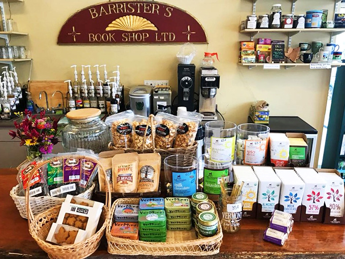 A tempting display of local treats and artisanal coffee &ndash; because Barrister's knows that nourishing the body is just as important as feeding the mind.